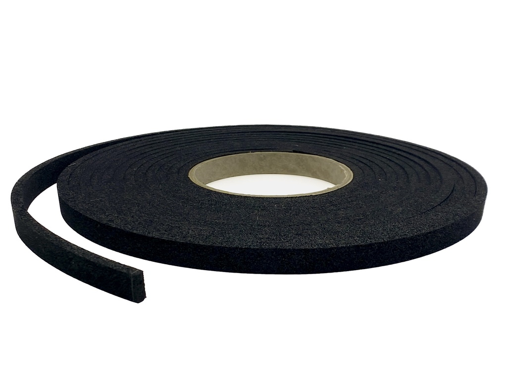 Plain Expanded Neoprene Sponge Strip (12mm x 5mm)