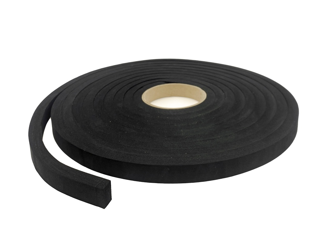 Plain Expanded Neoprene Sponge Strip (19mm x 12mm)