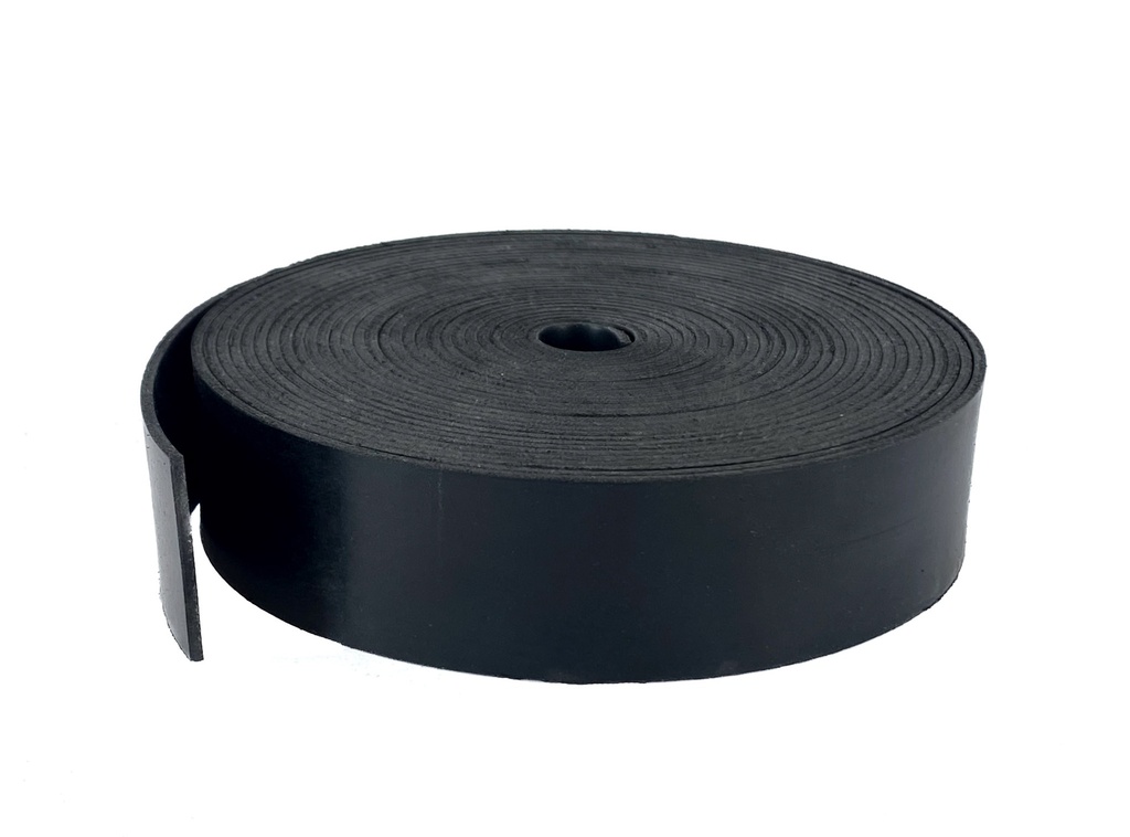 Solid Neoprene Rubber Strip (25mm x 1.5mm x 5m)