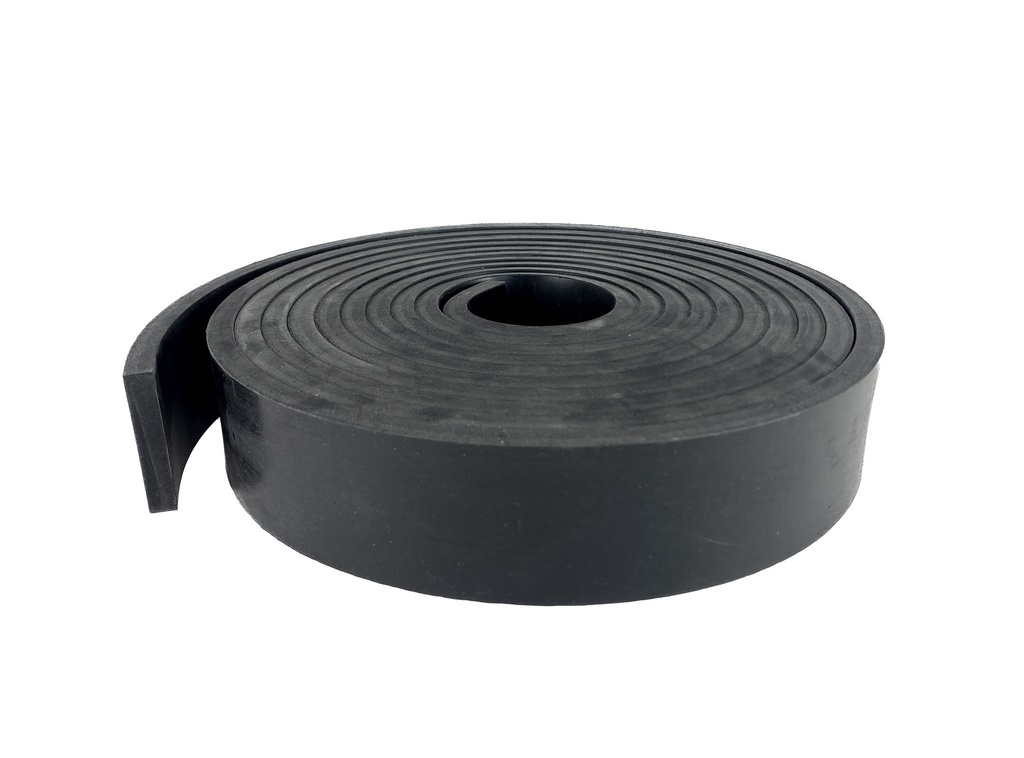 Solid Neoprene Rubber Strip (50mm x 10mm x 5m)