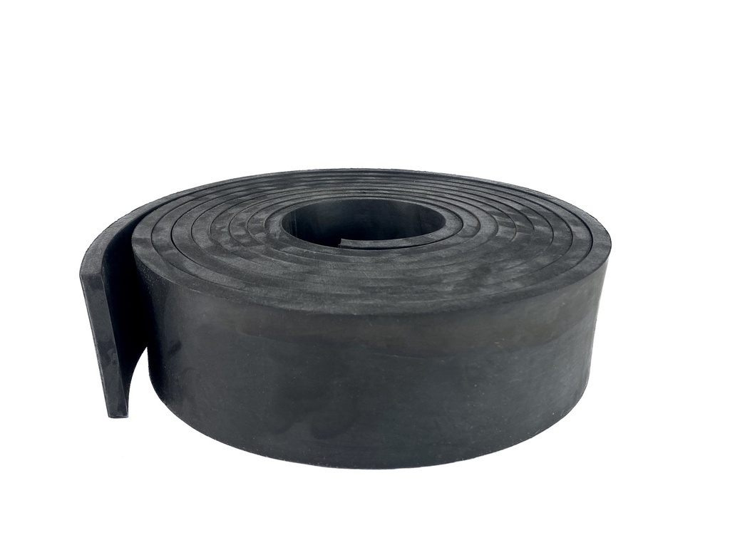 Solid Neoprene Rubber Strip (75mm x 10mm x 5m)