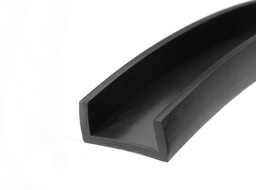 Rubber Square U Channels | Seals Direct