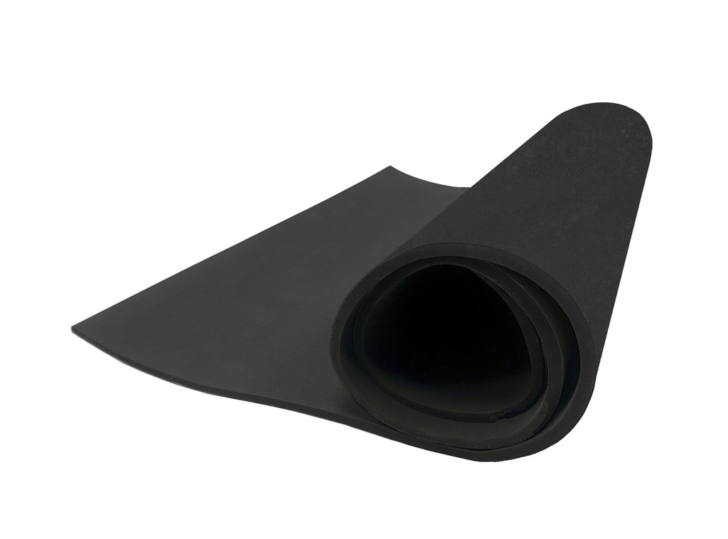 Plain Expanded Neoprene Sponge Sheet (12mm Thick)