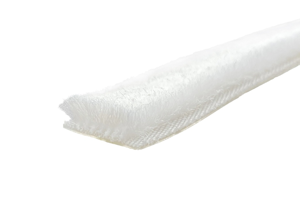 White Self-Adhesive Brush Seal (Seals 3mm to 5mm Gaps)